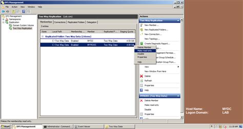 AD Shot Gyan Want To Change Read Only To Read Write In DFSR Read This