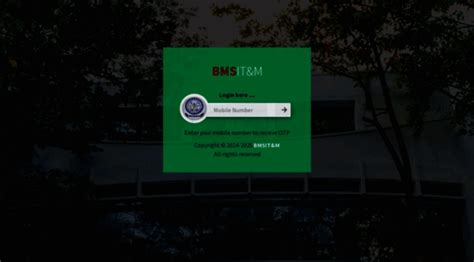 Bmsitandm Login Here Projects Bmsit
