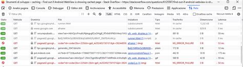 Android How To Get The List Of Resources Loaded By A Webview Stack Overflow