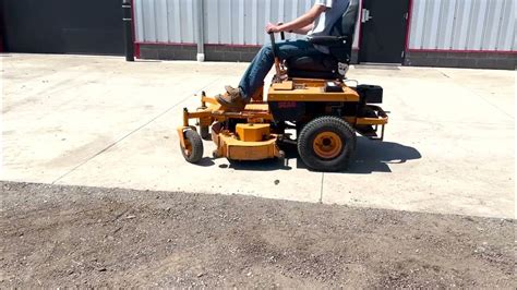 Scag Super Z Zero Turn Mower Youtube