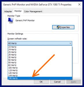 Oh No Im At The Wrong Refresh Rate How To Change Refresh Rate Blur Busters