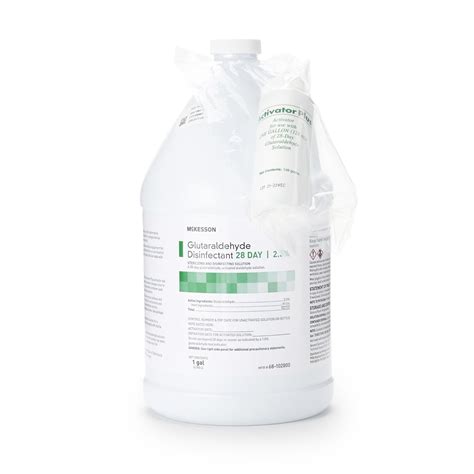Mckesson 28 Day Glutaraldehyde Sterilizing Disinfecting Solution 1