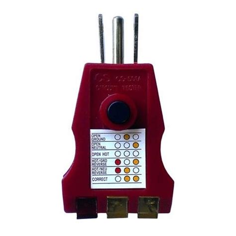 Eagle Gfci Ground Fault Outlet Tester Receptacle Circuit Tester Ground Fault Circuit Interupter Plug