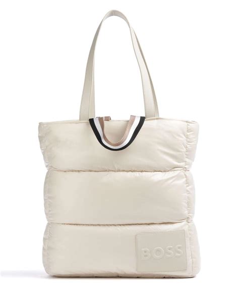 Boss Deva Tote Bag Polyamide Ivory 50504171 114