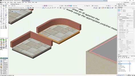 Coffee Break Hardscapes Vectorworks University