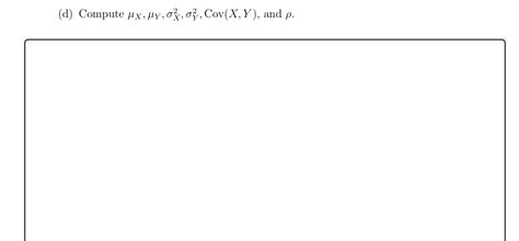 Solved 4 Let X And Y Be Continuous Random Variables Having