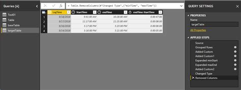Powerbi How Can I Get The Min And Max Date From A Table Stack Overflow