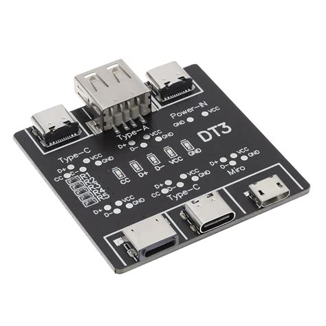 SING F LTD USB Data Cable Tester PCB USB Data Cable Test Board Fast Detector Tool Accessories