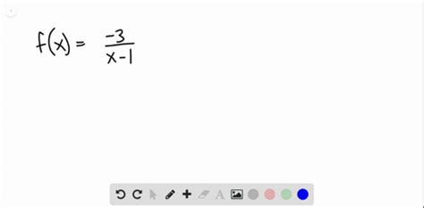 SOLVED In Exercises Find The Domain Of The Function F Use Limits To Describe The Behavior