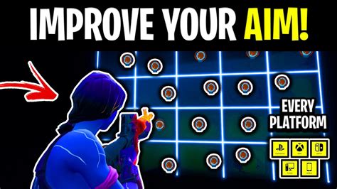 How To Improve Your Aim In Fortnite Pc Console Youtube