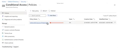 Step Configure Azure Active Directory Conditional Access