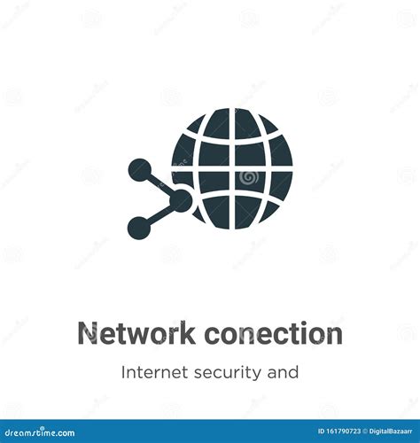 Network Conection Vector Icon On White Background Flat Vector Network Conection Icon Symbol