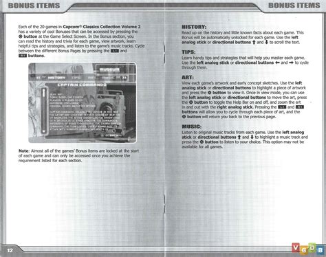 Capcom Classics Collection Volume 2 Vgdb Vídeo Game Data Base