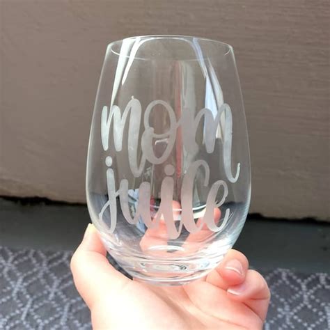 Custom Glass Etching Etsy