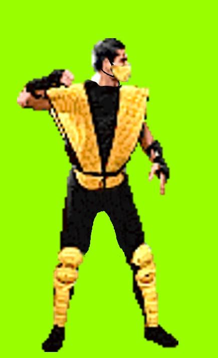Scorpion Mortal Kombat 1 Sprite By Tristinscott1998 On Deviantart