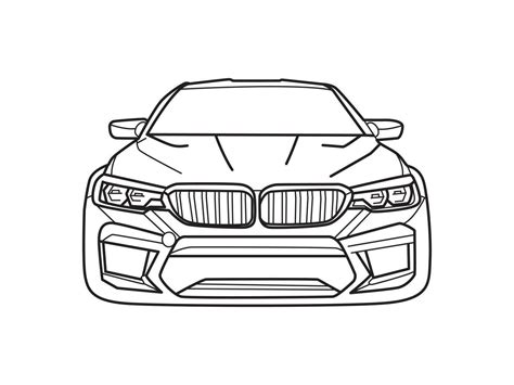 Bmw Front Vector Art Icons And Graphics For Free Download