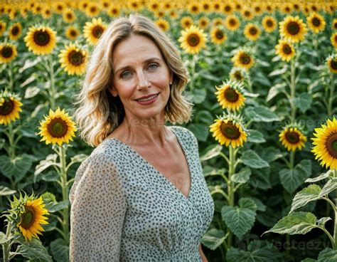 Ai Generated Photo Of Beautiful Middle Aged American Woman As A