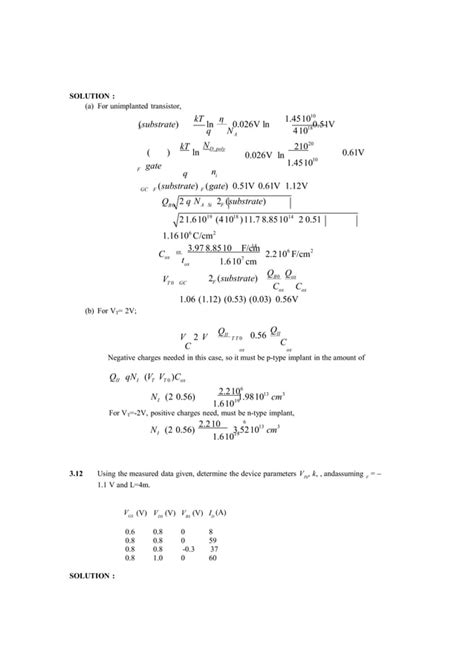 Solutions Manual For Cmos Digital Integrated Circuits Analysis And