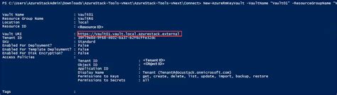 Manage Key Vault In Azure Stack Hub Using Powershell Azure Stack Hub Microsoft Learn