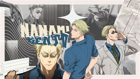 Nanami Kento Jujutsu Kaisen Icon 2 Ilustrasi Animasi Gambar Karakter