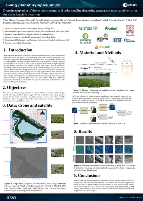 Pdf Domain Adaptation Of Drone Multispectral And Radar Satellite Data Using Generative