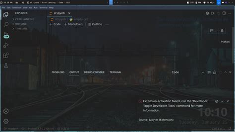 Jupyter Extension Not Working R Vscode