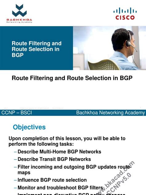 Bsci Module 6 Bgp Route Selection And Route Filtering New 5891 Pdf Routing Cisco
