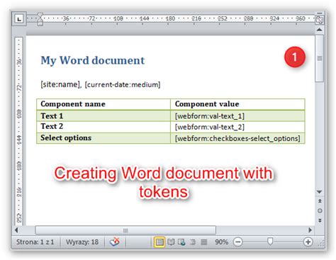 Webform Document