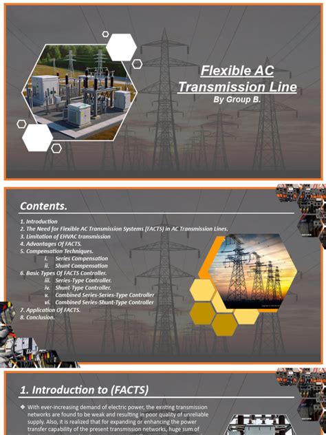 Flexible Ac Transmission System Facts Pdf Electric Power Transmission Ac Power