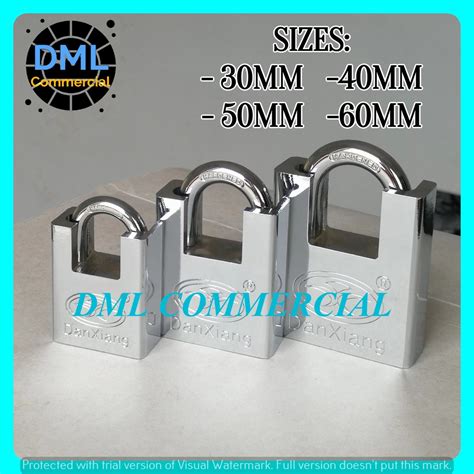 Dml 2005 1pcs Keyed Padlock Waterproof Antirust Multifunctional