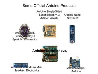 Arduino And Open Hardware PPT Arduino And Open Hardware PPT