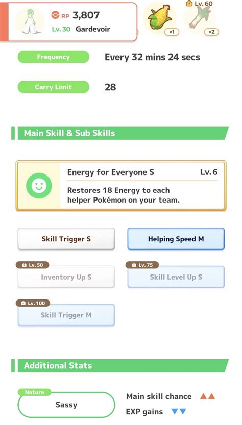 First Ralts Incense Luck R Pokemonsleepbetter