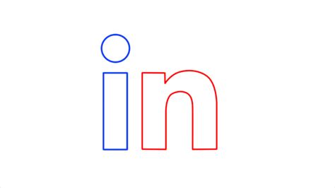 How To Draw Linkedin Logo Step By Step 4 Easy Phase