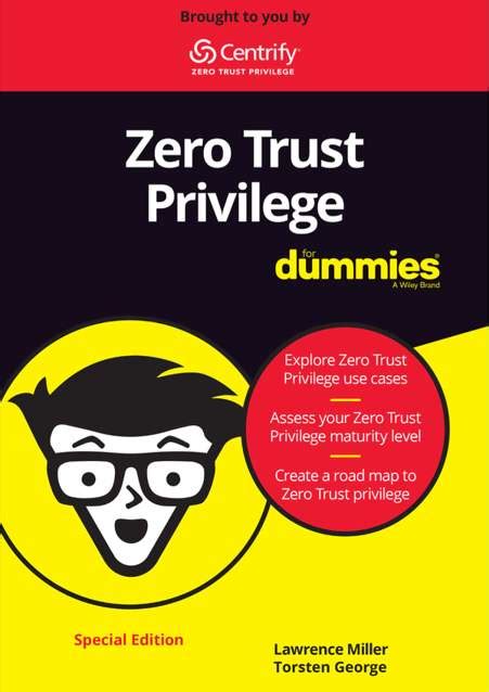 Zero Trust Privilege For Dummies Itb Cyber Solutions