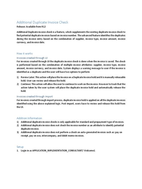 additional duplicate invoice check pdf invoice information