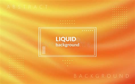 Minimal Orange Abstract Geometric Fluid Dynamic Shape Composition Wavy Texture Background Stock