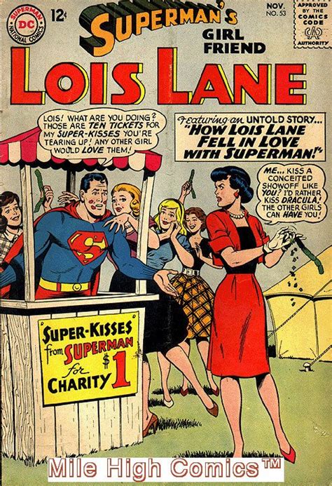 Lois Lane 1958 Series Supermans Girl Friend Dc 53 Fine Comics