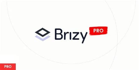 Brizy Pro Visual Wordpress Page Builder Plugin
