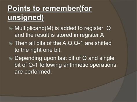 Booths Algorithma014and A015 Pptx