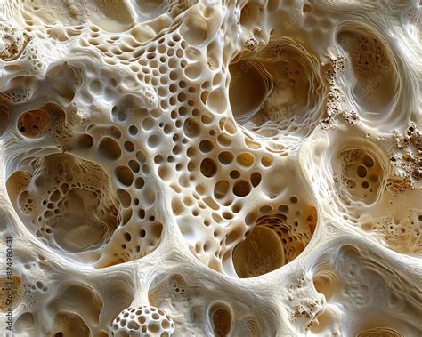 11 Microstructure Of Bone Tissue Showing The Detailed Cellular