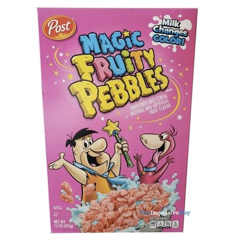 Review Post Magic Fruity Pebbles Cereal Fruity Pebbles Pebbles