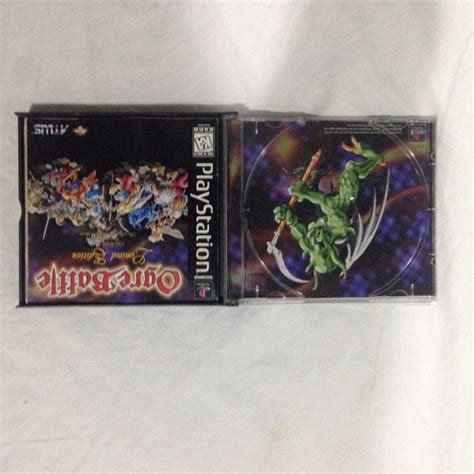 Ogre Battle Playstation 1 Ps1 Rpg Raro R 390 00 Em Mercado Livre