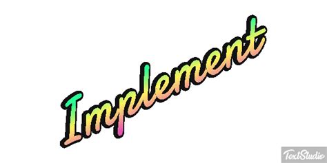 Implement Word Animated  Logo Designs