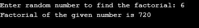 Factorial Program In C Various Methods Program In C Factorial
