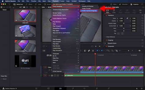 how to use proxies in davinci resolve for smooth playback created tech
