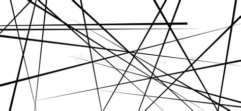 Random Chaotic Lines Abstract Geometric Pattern Texture Modern