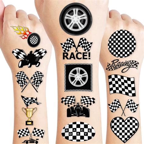 36pcs Pirate Party Favors 24 Tattoos Sticker 12 Stamp Set