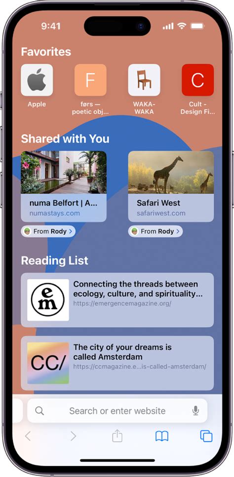 Find Links Shared With You In Safari On IPhone Apple Support