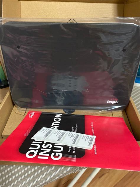 BNIB Singtel Mesh Router Computers Tech Parts Accessories Networking On Carousell