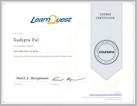 sudipta pal on linkedin java learnquest coursera codingjourney neverstoplearning